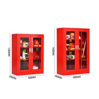 China Stainless Steel Fire Extinguisher Cabinet with Fiberglass Firebox 19mm Hose Reel for sale