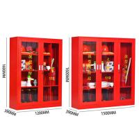 China Stainless Steel Fire Extinguisher Cabinet with Fiberglass Firebox 19mm Hose Reel for sale