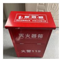 China Fire Fighting Cabinet with Fire Hose Reel JPS0.8-19 and Extinguisher Storage Box 800mm for sale