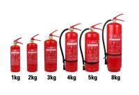 China Portable 1kg 20% Dry Powder Fire Extinguisher for Home Car Use for sale