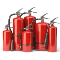 China Stainless Steel 1KG Dry Powder Fire Extinguisher Red Foam Spray for Car Bus Stop for sale