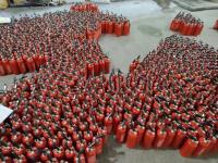 China ABC Dry Chemical Powder Fire Extinguisher 4kg Portable Fire Suppression Equipment for sale