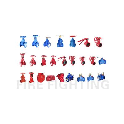 China Electric Soft Seal Flange Gate Valve PN10 PN16 Ductile Iron Stainless Steel Fire Valve for sale