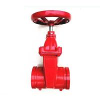 China Cast Iron 	Fire Gate Valve Double Flanged Rising Stem Fire Fighting Equipment for sale