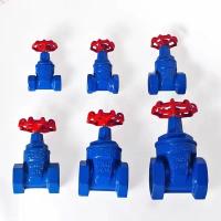 China Rubber Seat Fire Hydrant Gate Valve Fire Extinguisher For HDPE Pipe for sale