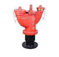 China Ductile Iron Fire Fighting Hydrant Customized Color With Brass Outlet for sale