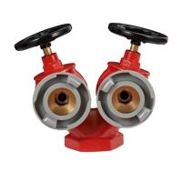 China SN65 DN65 Fire Fighting Hydrant Rotary Brass Fire Hose Deluge Valve for sale