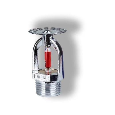 China Brass Zinc Upright Fire Sprinkler Head 68°C 1/2 Inch NPT Fire Suppression System for sale