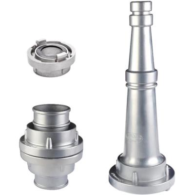 China 2.5 Inch Fire Hose Nozzle with Storz Coupling Pipe for Fire Fighting for sale
