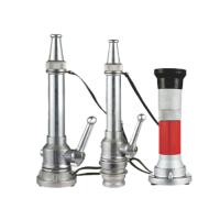 China Brass Aluminum Fire Nozzle and Coupling for Fire Hose Foam Extinguisher Hydrostatic Testing Equipment for sale