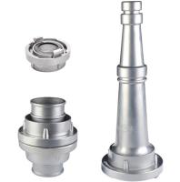 China High Pressure Fire Suppression Nozzle 2 Inch Fire Water Foam Flow Hose Nozzle for sale