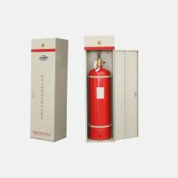 China UL FM200 HFC-227ea Fire Suppression System 10L-180L High Pressure Steel Cylinder Red Color Automatic for sale