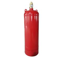 China UL FM200 HFC-227ea Fire Suppression System 10L-180L High Pressure Steel Cylinder Red Color Automatic for sale