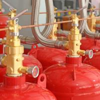 China HFC-227ea Fire Suppression System With Clean Gas Agent Nozzle Valve for sale