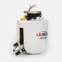 China PL Portable Oscillating Fire Fighting Water Monitor 80 L/s High Flow Long Range Remote Control Fixed Water Cannon for sale