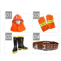 China Heat Radiation Proof Fire Retardant Clothing High Temperature Resistant Suit 1000°C for sale