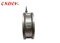 China Lug Type Dual Plate Check Valve Stainless Steel PN16 - 50mm & 65mm Sizes with API Standards for sale