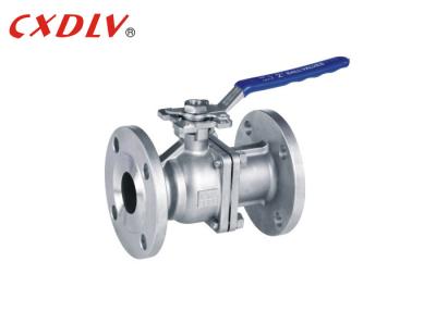 China Italy Gas Flanged High Platform Ball Valve DN50 PN16 Stainless Steel 2PC Full Port for sale