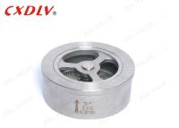 China H71 Wafer Type Plate Check Valve Stainless Steel SS316 4.0Mpa for sale