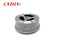 China Customized Wafer Type Plate Check Valve SS316 SS304 WCB for sale