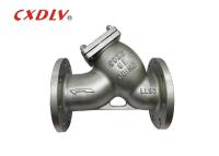 China Duplex Stainless Steel Y Strainer Valve CF8/CF8M DN 100 Flange Connection with PN1.6-6.4 Pressure Rating for sale