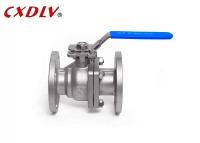 China 150LB 300LB 2 Inch Flanged Stainless Steel Ball Valve CF8 CF8M Direct Mounting Pad for sale
