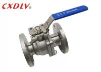 China 150LB 300LB 2 Inch Flanged Stainless Steel Ball Valve CF8 CF8M Direct Mounting Pad for sale