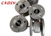 China CF8 Vertical Silence Type Spring Loaded Flange End Stainless Steel Check Valve DN100-300 with GB/T Standards for sale