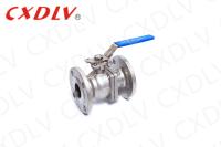 China Carbon Steel Flanged Ball Valve CF8 Ball PN16 65mm Industrial Duty for sale