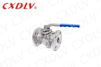 China CF8 Flanged Ball Valve PN16-PN40 1/2-8 Inch RPTFE Develon Seat for Oil Fluids for sale
