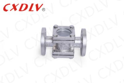 China Industrial Sight Glass PTFE Gasket Inside Plate Flanged Sight Glasses Stainless Steel 304 2 Inch for sale