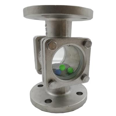 China PTFE Flanged Sight Glass 0.6-4.0Mpa ANSI DIN JIS10K Industrial Pipeline for sale