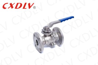 China DIN Standard Flange Float Ball Valve 1/2-8 Inch SS304 SS316 PN16 PN40 Full Port for sale