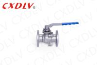 China DIN Standard Flange Float Ball Valve 1/2-8 Inch SS304 SS316 PN16 PN40 Full Port for sale