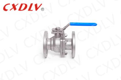 China RPTFE Seat Stainless Steel Ball Valve CF8 CF8M WCB DN15-DN200 PN16-PN63 for sale