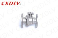 China Electric Actuator Direct Mount Stainless Steel Ball Valve Flange Type DN50 to DN200 PN16 for sale