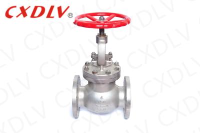 China Manual Stainless Steel Globe Valve SUS304 Disc 15-200mm DN Size Range High Pressure Full Bore Design for sale