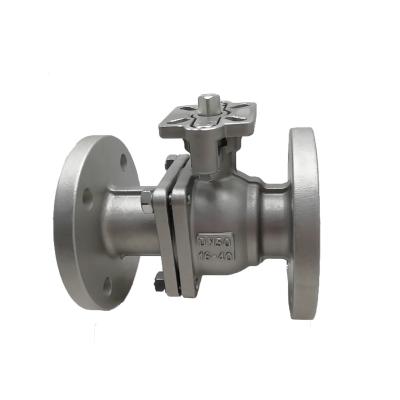 China Stainless Steel Flanged Ball Valve CF8 CF8M ISO Top Gas -20℃ to 280℃ for sale
