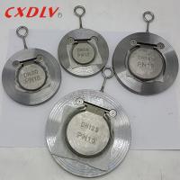 China PN16 Carbon Steel Swing Check Valve Wafer Pattern 1.5 to 24 Inch for sale