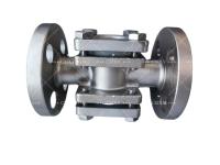 China Stainless Steel Flanged Sight Glass DN15-DN150 ASTM B16.34 Visual Flow Indicator for sale