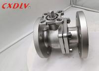 China 2PC Flanged Ball Valve 1.4409 Body PTFE Seat Floating Ball DN15-DN200 PN16 for sale