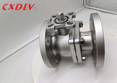 China 2PC Flanged Ball Valve 1.4409 Body PTFE Seat Floating Ball DN15-DN200 PN16 for sale