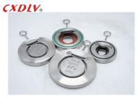 China Stainless Steel Swing Check Valve Thin Pattern EPDM Seal for sale