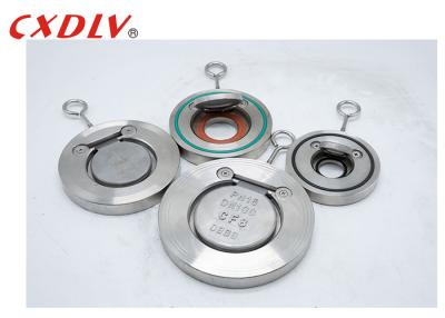 China Stainless Steel Swing Check Valve Thin Pattern EPDM Seal for sale