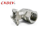 China CF8M 1000WOG Hydraulic Ball Valve with ISO5211 Top - 1 Inch NPT Threaded, 1000 PSI Pressure Rating for sale