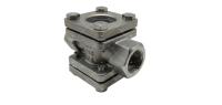 China Investment Casting Sight Glass Flow Indicator Screw Ends for sale