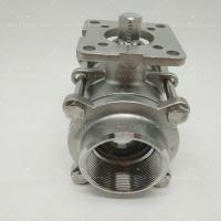 China Stainless Steel Threaded Ball Valve with NPT Connection - 1/2
