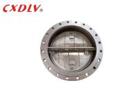 China Dual Plate Check Valve Flange Ends Duplex Stainless Steel 2205 Body PN10 2 Inch for sale