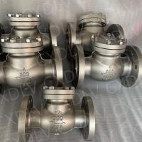China Stainless Steel 304 Flanged Check Valve 150LB Pressure Rating for Industrial Flow Control -20℃ to 325℃ Temperature Range for sale