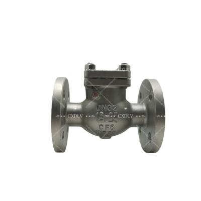 China Stainless Steel 304 Flanged Check Valve 150LB Pressure Rating for Industrial Flow Control -20℃ to 325℃ Temperature Range for sale